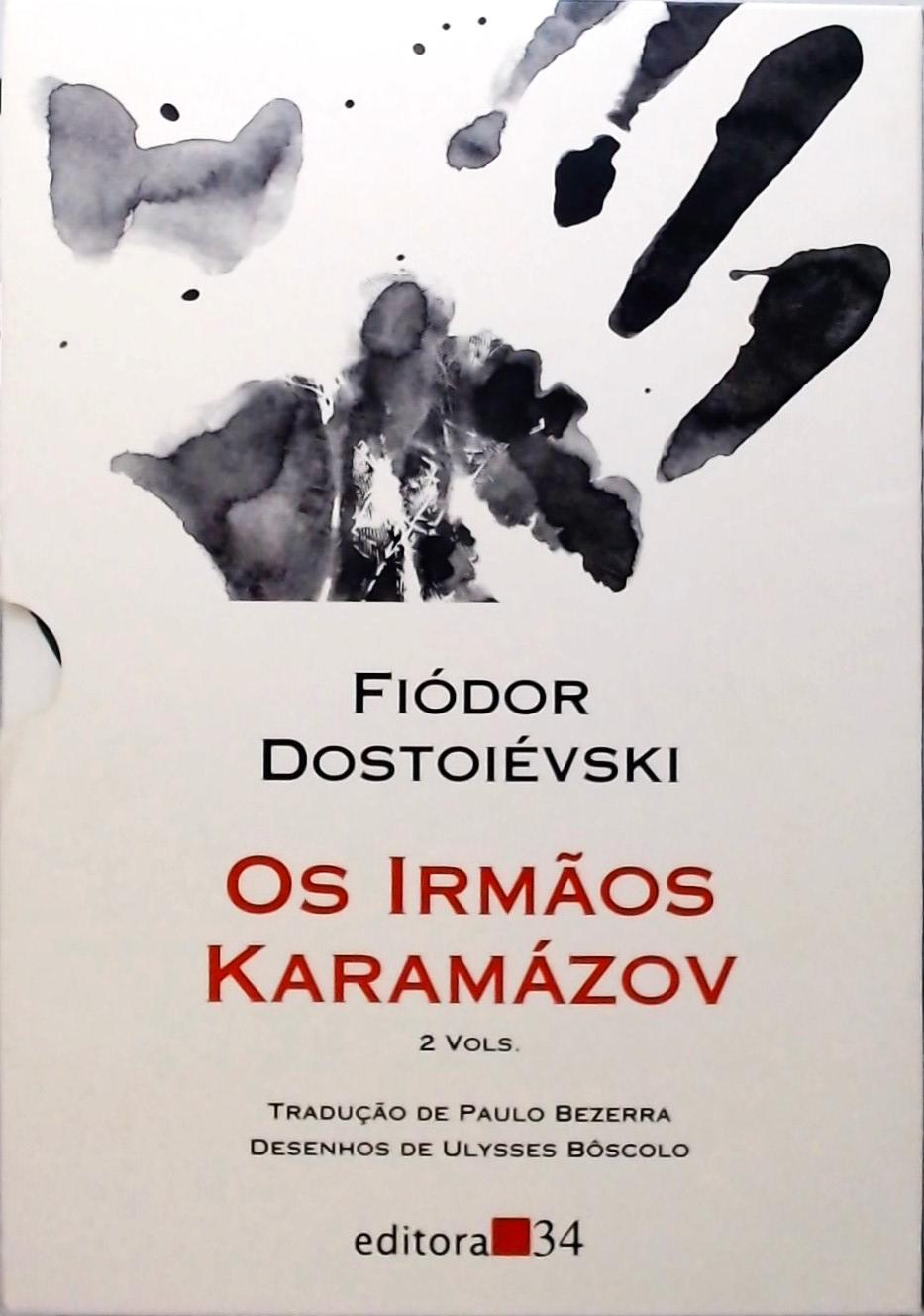 Os Irmãos Karamázov Caixa Com 2 Volumes Fiódor Dostoiévski Traça